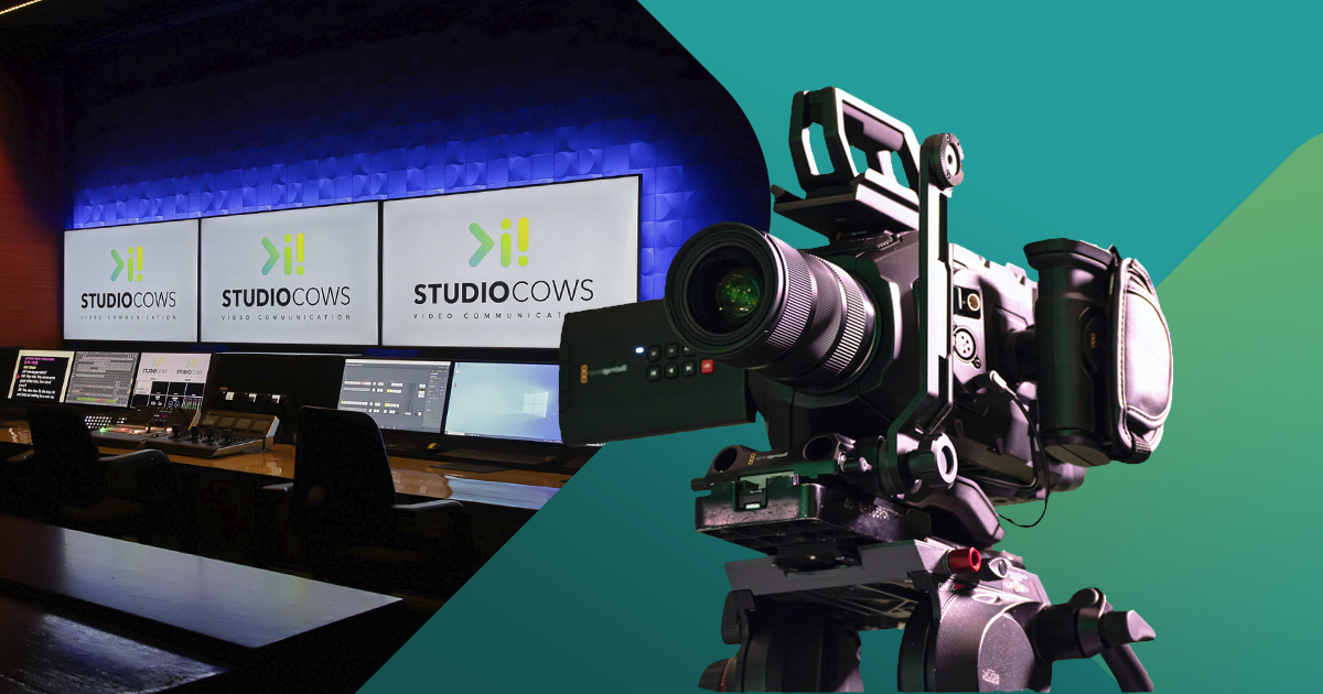 Home | StudioCows - Huur een professionele tv studio